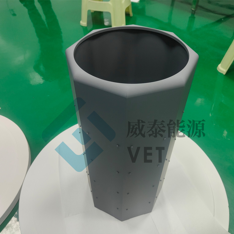 China Customized SiC Coated Barrel Susceptor Manufacturer Factory-VET ...