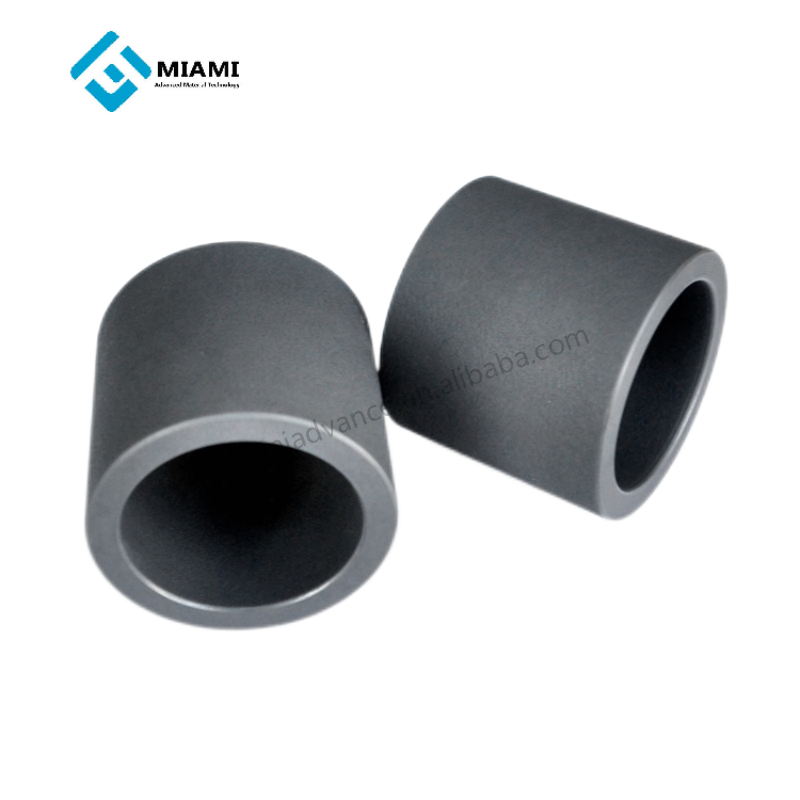 Custom impregnated graphite plain bearing bushing high temperature ...