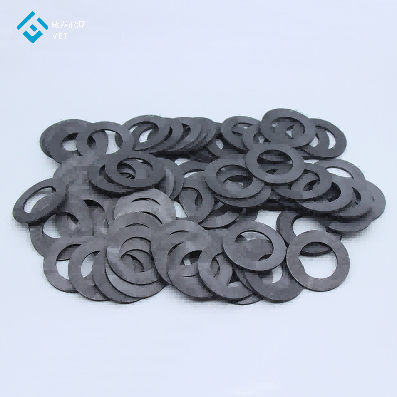 Custom graphite ring isostatic pressure graphite ring flexible graphite ...