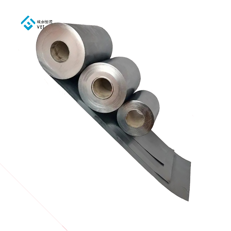 Graphite paper for fuel cells is resistant to high temperature and ...